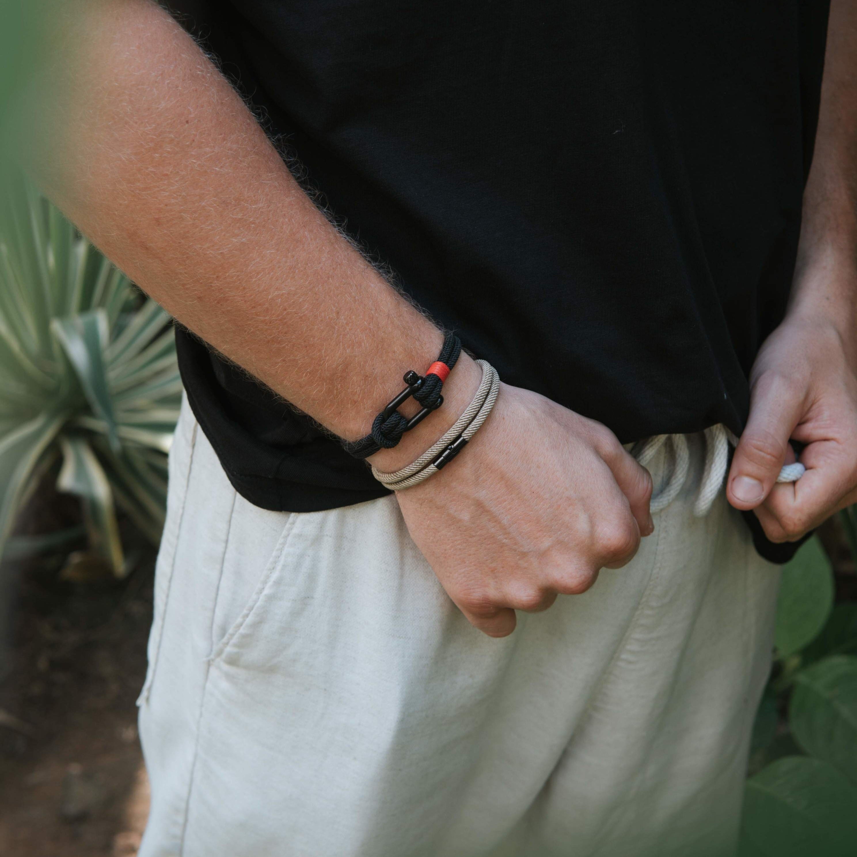 Quality Men's Waterproof Milan Rope Bracelet | Samos Jewelry